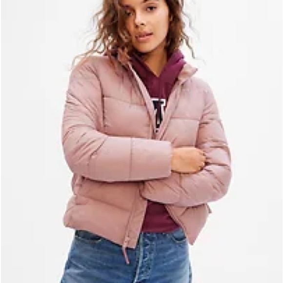 GAP Factory | Jackets & Coats | Nwt Gap Coldcontrol Puffer Jacket Purple Mauve Mist Large | Poshmark